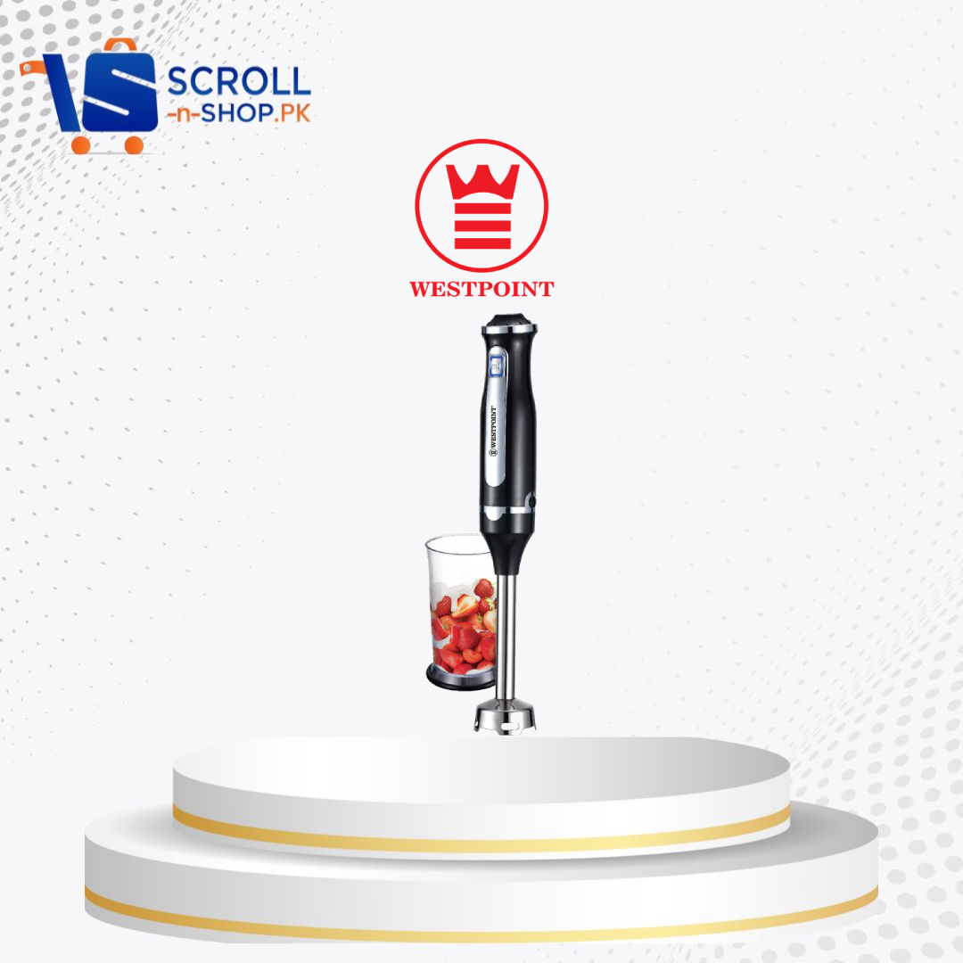 Westpoint - Hand Blender, 800 watt Steel Rod - 9914 - ScrollNShop.Pk